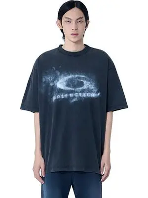 Balenciaga Medium Fit T-shirt - Gray
