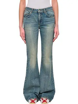 Alexander McQueen Flared Jeans - Multicolor