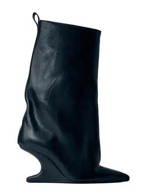 Rick Owens Cantilever 8 Sharp Flared Boots - Black