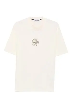 Stone Island Neutrals T-shirts & Vests T-shirts - Cream