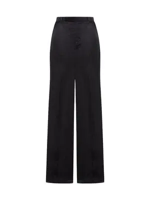 Rick Owens Tailored Wide Leg Pants - Black