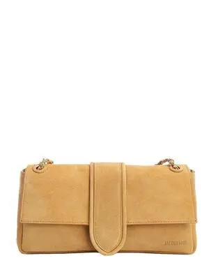 Jacquemus Le Bambino Chaine Suede Shoulder Bag - Brown