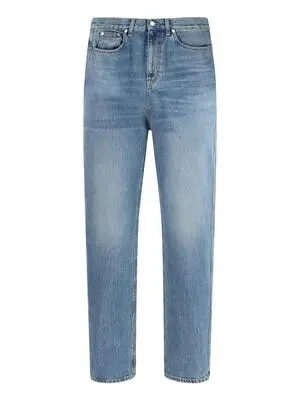 Gucci Slim-fit Certified Cotton Denim Pants - Blue