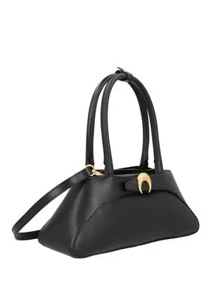MARINE SERRE Aurora Baguette Bag - Black