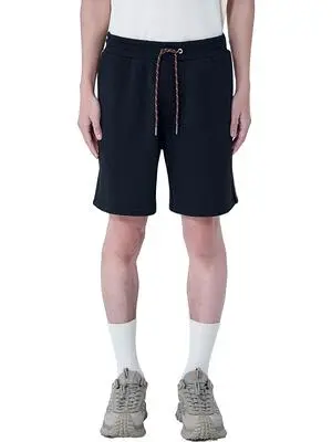 Moncler Drawstring Jersey Shorts - Black