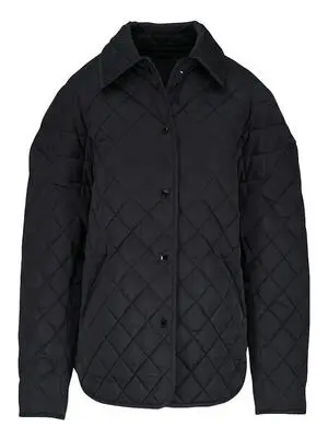 TOTÊME TOTEME Quilted Press Stud Jacket