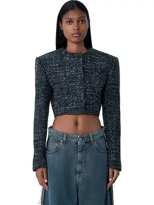DIESEL® G-crop Jacket - Black