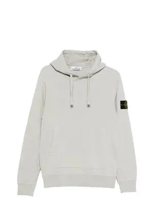 Stone Island Hooded Sweatshirt - Gray