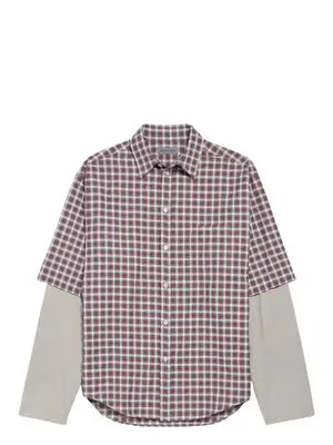 Balenciaga Checked Cotton Shirt - Multicolor