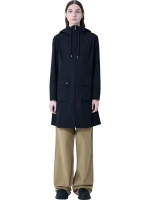 Moncler Laerte Long Parka - Black