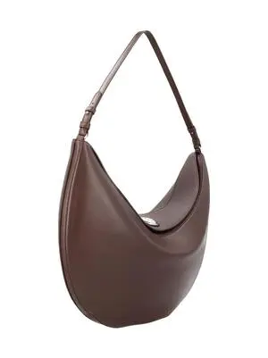 Jacquemus Ovalo Large Hobo Bag - Brown