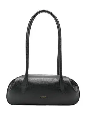 Yuzefi Leather Top Handle Bag - Black