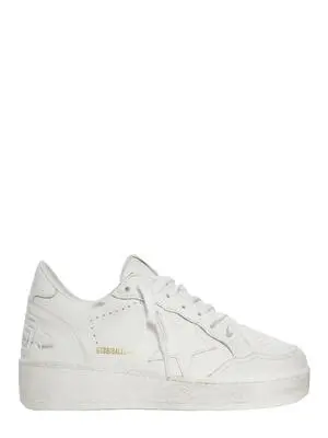 GOLDEN GOOSE Ball Star Sneakers With Star Detail - White