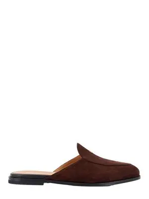 Dior Suede Mules With Cd Icon Detail - Multicolor