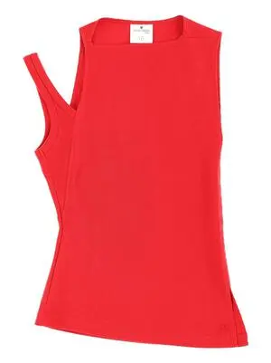 COURREGES Oblique Top - Red