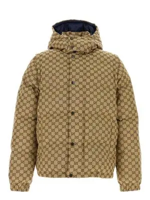 Gucci Gg Fabric Down Jacket - Multicolor