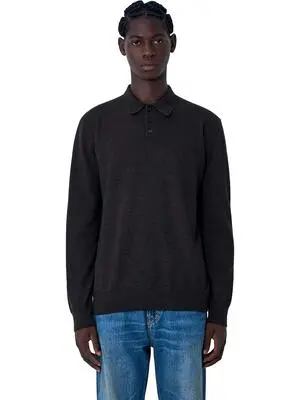 MAISON MARGIELA Wool Polo Shirt - Multicolor