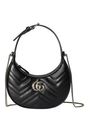 Gucci Gg Marmont Small Shoulder Bag - Black