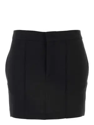 Isabel Marant Étoile Stretch Polyester Blend Licoba Mini Skirt - Black