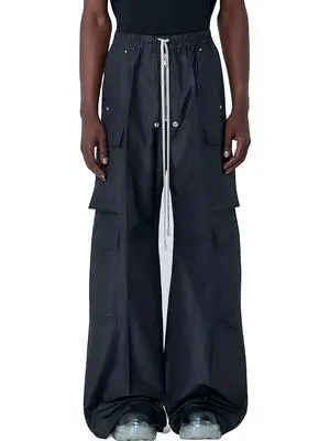 Rick Owens Wide-leg Cargo Pants - Black