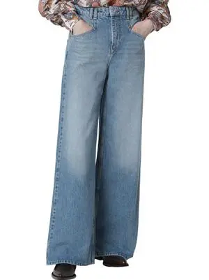 Isabel Marant Étoile ISABEL MARANT Wide-Leg Cotton Denim Jeans Blue