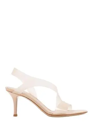 GIANVITO ROSSI Pvc Metropolis Slingback Sandals - Multicolor