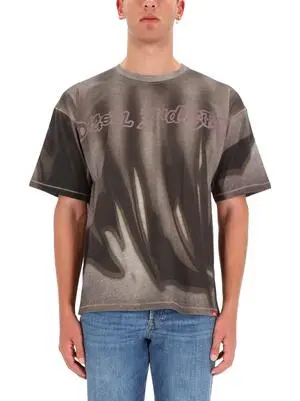 DIESEL® T-shirt T-boxt-show-v2 - Gray