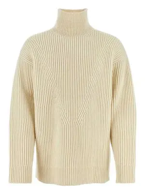 JIL SANDER Wool Sweater - White