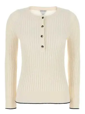 BOTTEGA VENETA BOTTEGA VENETA Ivory Boucle Top