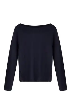 Max Mara MAX MARA Cashmere Boat Neck Sweater With Removable Waistband Multicolor