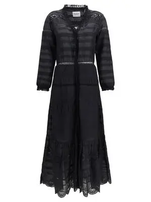 Isabel Marant Étoile Daniva Cotton Shirt Dress - Black
