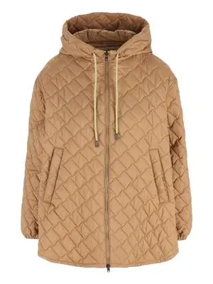 Herno Quilted Down Jacket With Drawstring Hood - Multicolor