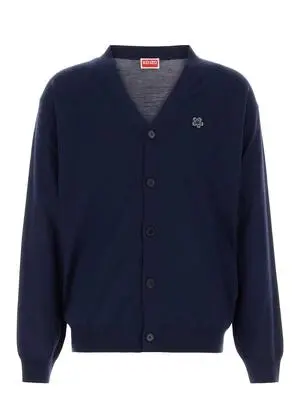 Kenzo Wool Cardigan - Blue