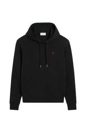 AMI Paris De Coeur Cotton Hoodie - Multicolor