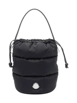 Moncler Caradoc Quilted Bucket Bag - Black