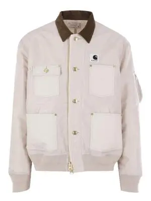 SACAI X CARHARTT WIP Nylon Multi-pocket Jacket - Multicolor