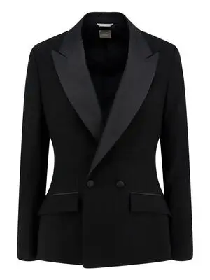 Dior Bar Virgin Wool Tuxedo Blazer - Multicolor