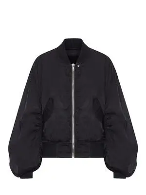 Rick Owens Oversized Padded Bomber Jacket - Black