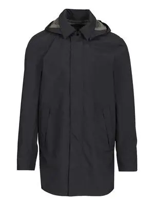 HERNO HERNO Polyester Microfibre Hooded Raincoat