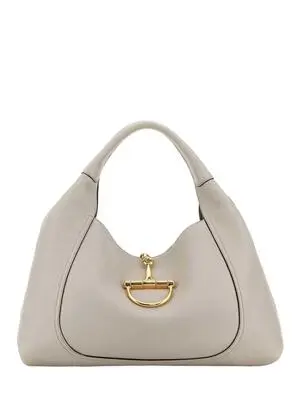 Gucci GUCCI Large Softbit Shoulder Bag Gray