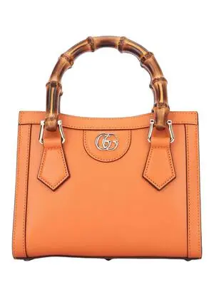 Gucci Calf Skin Top Handle Bag With Removable Shoulder Strap - Multicolor