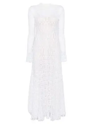 FORTE_FORTE FORTE FORTE Lace Long Dress Multicolor