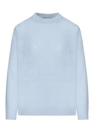 Max Mara S MAX MARA Linen Crewneck Sweater Multicolor