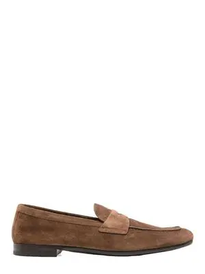 Prada Suede Leather Loafers - Multicolor