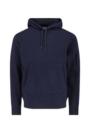 C.P. COMPANY C.P. COMPANY Logo Cotton Hoodie Multicolor