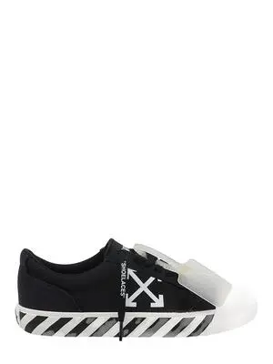 Off-White Vulcanized Undercut Sneakers - Black