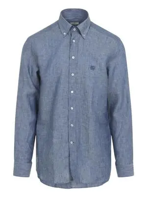 Etro Roma Logo Shirt - Blue