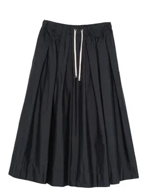 Max Mara Cotton Midi Skirt - Multicolor