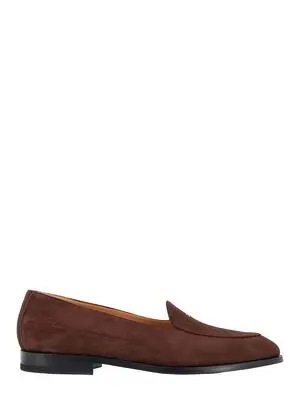 Dior Suede Loafers With Metal Cd Logo - Multicolor