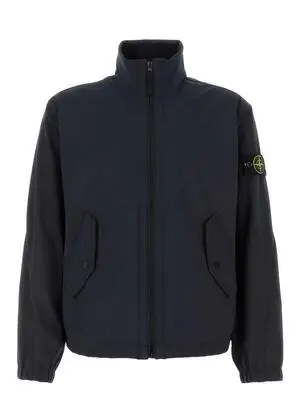 Stone Island Zip Fastening High Neck Jacket - Multicolor